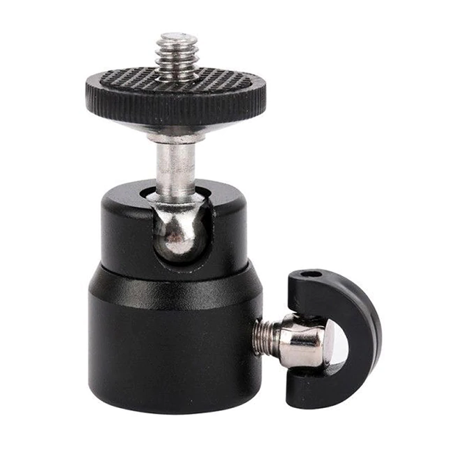 Rotule 1/4" à boule 360°